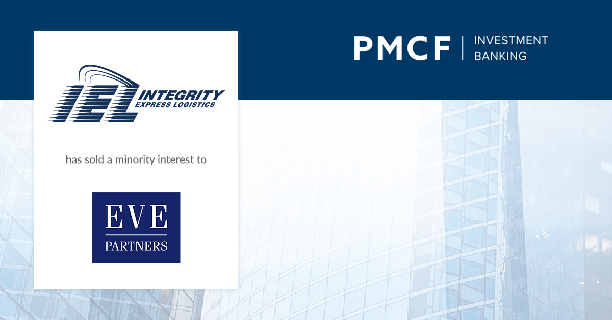 PMCF Advises Integrity Express Logistics in Investment by EVE Partners