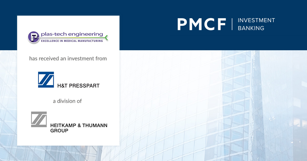 PMCF Advises Plas-Tech Engineering on its Combination with H&T ...